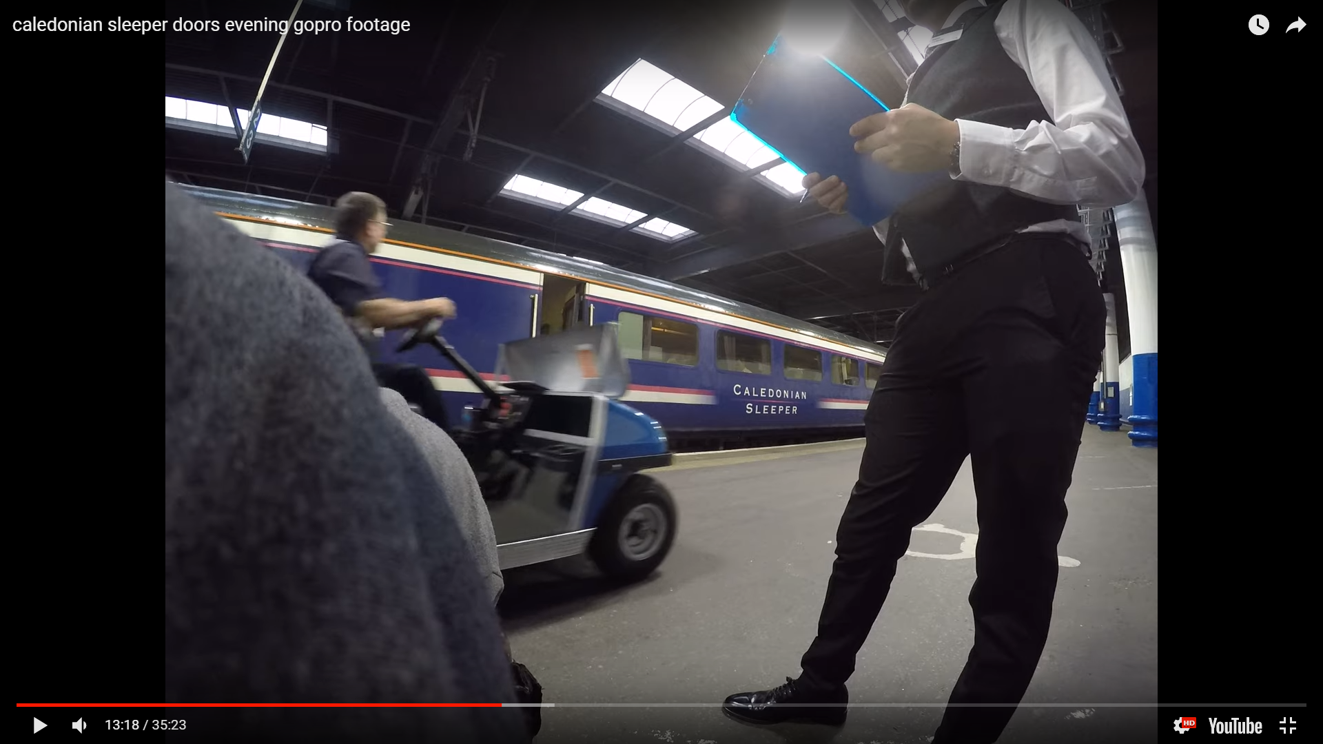 Joe Hendry and Euston assistance staff “Paul”: I’m “Abusive” … or they ...