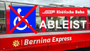 Bernina Express in a Wheelchair: Rhaetian Railway blame the victim ...